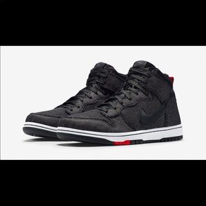 Nike | Shoes | Nike Dunk Cmft High Black Denim | Poshmark